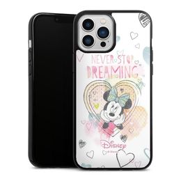 DeinDesign iPhone 13 Pro Max Handy Silikon H&uuml;lle Case schwarz Handyh&uuml;lle Official Licensed Product Minnie Mouse Disney
