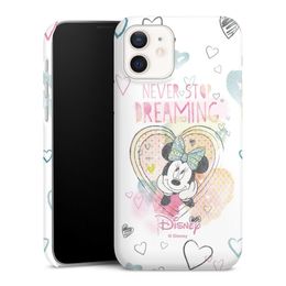 DeinDesign iPhone 12 Handy Premium Case Smartphone Handyh&uuml;lle Schutzh&uuml;lle matt Official Licensed Product Disney Minnie Mouse Premium Case