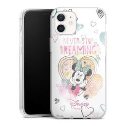 DeinDesign iPhone 12 Handy Silikon H&uuml;lle Case transparent Handyh&uuml;lle Official Licensed Product Disney Minnie Mouse Silikon Case