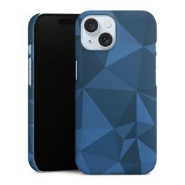 DeinDesign iPhone 15 Handy Premium Case Smartphone Handyh&uuml;lle Schutzh&uuml;lle matt Geometric Muster Abstract Premium Case