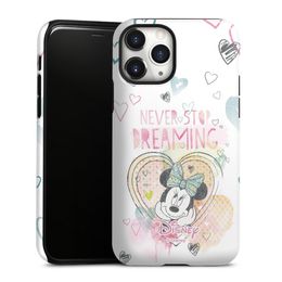 DeinDesign iPhone 11 Pro Handy Panzer Handyh&uuml;lle robuste Outdoor H&uuml;lle Schutzh&uuml;lle gl&auml;nzend Disney Minnie Mouse Official Licensed Product Tough Case