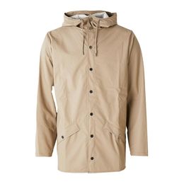 RAINS Performance Jacket female Beige size XS