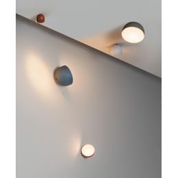 Vibia Plusminus Solo 6333 Semi‐Recessed Ceiling Terra Red 3000K CASAMBI