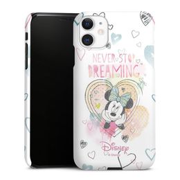 DeinDesign iPhone 11 Handy Premium Case Smartphone Handyh&uuml;lle Schutzh&uuml;lle gl&auml;nzend Disney Minnie Mouse Official Licensed Product Premium Case
