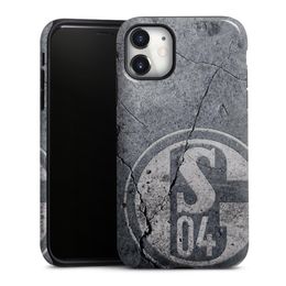 DeinDesign iPhone 11 Handy Panzer Handyh&uuml;lle robuste Outdoor H&uuml;lle Schutzh&uuml;lle gl&auml;nzend Fc Schalke 04 Concrete Merchandise Tough Case