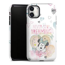 DeinDesign iPhone 11 Handy Panzer Handyh&uuml;lle robuste Outdoor H&uuml;lle Schutzh&uuml;lle gl&auml;nzend Official Licensed Product Minnie Mouse Disney Tough Case
