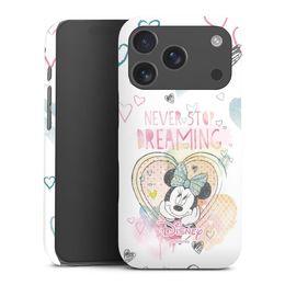 DeinDesign iPhone 17 Pro Handy Premium Case Smartphone Handyh&uuml;lle Schutzh&uuml;lle gl&auml;nzend Official Licensed Product Minnie Mouse Disney Premium Case