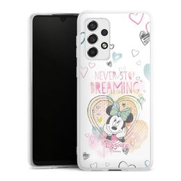 DeinDesign Galaxy A33 5G Handy Silikon H&uuml;lle Case transparent Handyh&uuml;lle Disney Minnie Mouse Official Licensed Product Silikon Case