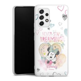 DeinDesign Galaxy A53 5G Handy Silikon H&uuml;lle Case transparent Handyh&uuml;lle Disney Minnie Mouse Official Licensed Product Silikon Case