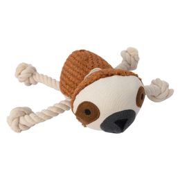 pawberry Hundespielzeug Faultier braun 30 cm