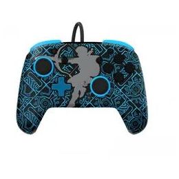 pdp Rematch Wired Controller GLOW (Nintendo Switch) - Sheikah Shoot