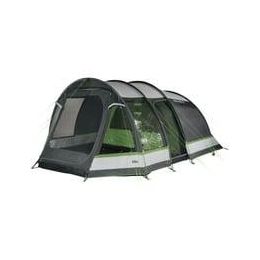 High Peak Familien-Tunnelzelt Bozen 5.0 grau/gr&uuml;n
