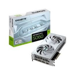 Gigabyte GeForce RTX 5060 EAGLE OC ICE 8G, Grafikkarte DLSS 4, 3x DisplayPort, 1x HDMI 2.1