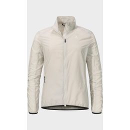 Sch&ouml;ffel Outdoorjacke SCH&Ouml;FFEL "Jacket Style Cannobio WMS", Damen, Gr. 34, 9040, natur, Oberstoff: 100% Nylon; (Coating: Polyurethan), regular fit, hoch geschlossener Ausschnitt, Jacken Outdoorjacke