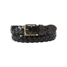 Levi's Lederg&uuml;rtel LEVI'S "LEATHER BRAID", Damen, Gr. 105, schwarz, Rindsleder, Flechtoptik, G&uuml;rtel Lederg&uuml;rtel, Unisex