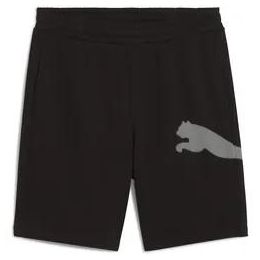 Trainingsshorts Puma "Train All Day Big Logo Gestrickte Shorts Herren", Damen, Gr. M, Normalgr&ouml;&szlig;en, schwarz, Obermaterial: 70% Baumwolle, 30% Polyester; Taschenfutter: 100% Baumwolle, regular fit, Hosen