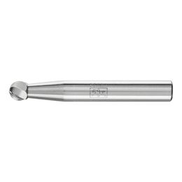Pferd TOOLS Hartmetall Fr&auml;sstift Kugel KUD &Oslash; 06x05 mm Schaft-&Oslash; 6 mm Z1 universal grob (21112516)