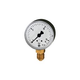 Riegler Standardmanometer, Kunststoffgeh., G 1/4 unten, -1/+3,0 bar, &Atilde;&tilde; 63 (6304-K)