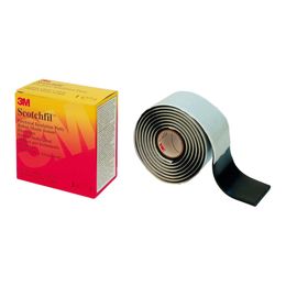 3M Deutschland Isolierband Kautschuk 38 mm x 1,5 m, sw ScotchFil 38x1,5sw (7000006089)