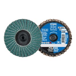 Pferd TOOLS COMBIDISC Zirkon Mini-POLIFAN CDR &Oslash; 50mm Z60 f&uuml;r geh&auml;rteten Stahl (47202126)