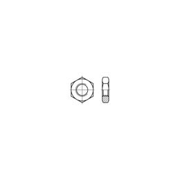 Sechskantmutter ISO 8675 M 12 x 1 Stahl blank ; Industrial Quality Supplies (086754000120100)