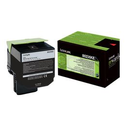 Lexmark Toner 80C2XKE black