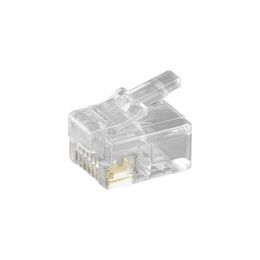 goobay RJ12 Stecker Flachkabel St,6polig 50251)