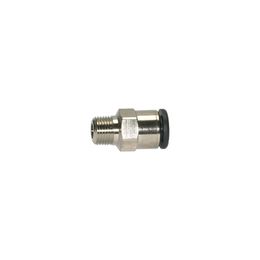 Riegler Gerade Steckverschraubung &raquo;click-clock&laquo;, R 1/8 a., Schlauch-&Atilde;&tilde; 8 (744.018-8)