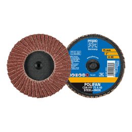 Pferd TOOLS COMBIDISC Korund Mini-POLIFAN CDR &Oslash; 75 mm A40 f&uuml;r universelle Anwendungen (47202530)