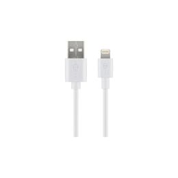 goobay USB-Daten-/Ladekabel Apple f.iPod/iPhone..1m,ws 54600)