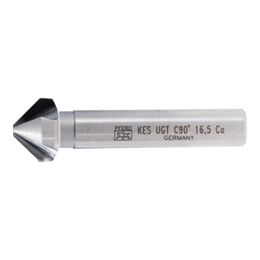 Pferd TOOLS HSSE Co5 Kegel-und Entgratsenker 90&deg; &Oslash; 16,5 mm Schaft-&Oslash; 10 mm DIN 335 C mit Ungleichteilung (25202184)