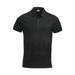 Clique Polo-Shirt Classic Lincoln, anthrazit, Unisex-Gr&ouml;&szlig;e: L (028244-955-6)