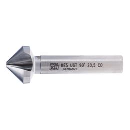Pferd TOOLS HSSE Co5 Kegel-und Entgratsenker 90&deg; &Oslash; 20,5 mm Schaft-&Oslash; 10 mm DIN 335 C mit Ungleichteilung (25202186)