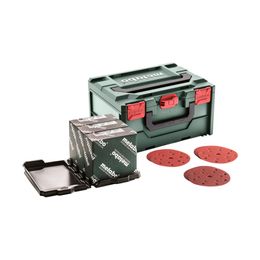 Metabo MetaboX Schleifmittel-Set "multi-hole", &Oslash; 150 mm, Serie "professional", f&uuml;r Holz + Metall (626756000)