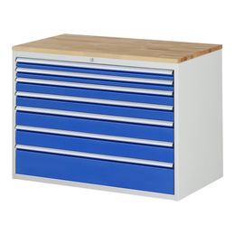 Rau Schubladenschrank Buche-Top und 7 x Schubl.-XXL 2x60 2x90 2x120 1x180mm (03-XXL5.0A-B.11)