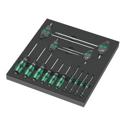 Wera 9712 Schaumstoffeinlage TX HF Schraubendreher Set 1, 14-teilig (05150103001)