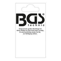 BGS-technic BGS Leitkarten f&uuml;r Verkaufsw&auml;nde 89900, 52 x 98 mm, 1 Bogen &aacute; 12 St&uuml;ck ; BGS technic)
