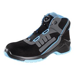 STEITZ SECURA Schn&uuml;rstiefel schwarz/blau VD PRO 1800 ESD, S2 XB BOA, EU-Schuhgr&ouml;&szlig;e: 39 (VD PRO 1800 BOA XB 39)