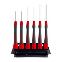 wiha Feinschraubendreher Set PicoFinish&reg; TX 6-tlg. mit Halter T7-T20 (42996)
