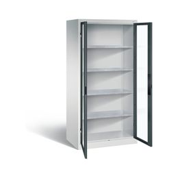 C+P Werkzeugschrank Acurado, H1950xB930xT600mm, Front Anthrazitgrau, Korpus Lichtgrau (8922-055) ; C + P M&ouml;belsysteme (8922-055|S10136)