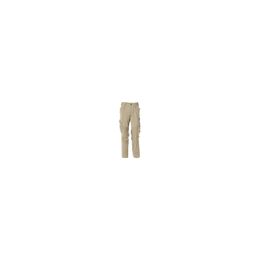 Mascot Hose mit Knietaschen, Stretchstoff Hose Gr&ouml;&szlig;e 82C60, hellkhaki (17179-311-55-82C60)