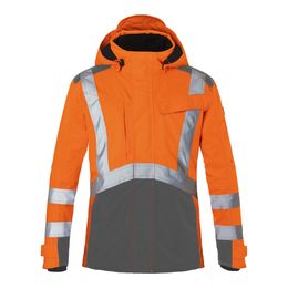 K&Uuml;BLER WORKWEAR K&uuml;bler Hardshelljacke REFLECTIQ PSA 2 warnorange/anthrazit Form 1327 Gr&ouml;&szlig;e M ; K&uuml;bler Workwear (1327 8231-3797-M)