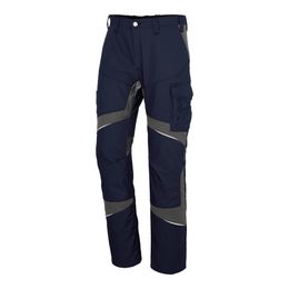K&Uuml;BLER WORKWEAR Sommerhose ACTIVIQ dunkelblau/anthrazit Form 2150 Gr&ouml;&szlig;e 28 ; K&uuml;bler Workwear (2150 5365-4897-28)