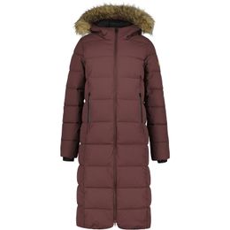 Icepeak Damen Mantel Brilon Dark Brown (Gr&ouml;&szlig;e: 44)