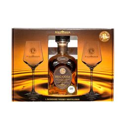 Steinhauser Whisky Geschenkset Brigantia Classic (43 % Vol. 0,7 Liter)