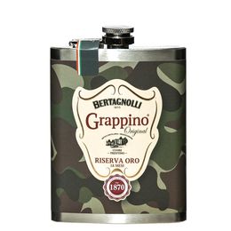 Bertagnolli Flachmann Grappino Riserva Oro (38 % vol 0,2 Liter)