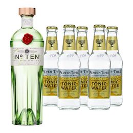 Tanqueray No. 10 Gin & Fever-Tree Tonic Set (47,3 % vol. 1,7 Liter)