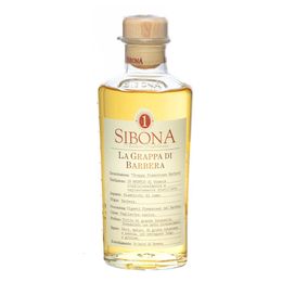 Sibona Antica Distilleria Sibona Grappa di Barbera (40 % Vol. 0,5 Liter)