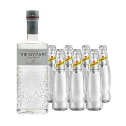 Bruichladdich Distillery The Botanist Dry Gin & Schweppes Dry Tonic Set (46 % Vol. 2,1 Liter)