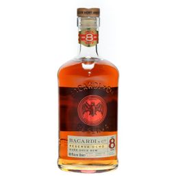 Bacardi Ron 8 A&ntilde;os Gran Reserva (40 % vol. 0,7 Liter)